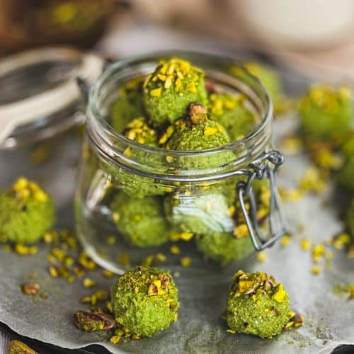 Pistachio Protein balls – easy snack - Dietsync